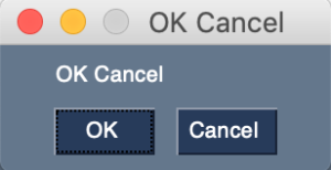 PySImpleGUI ポップアップ一覧